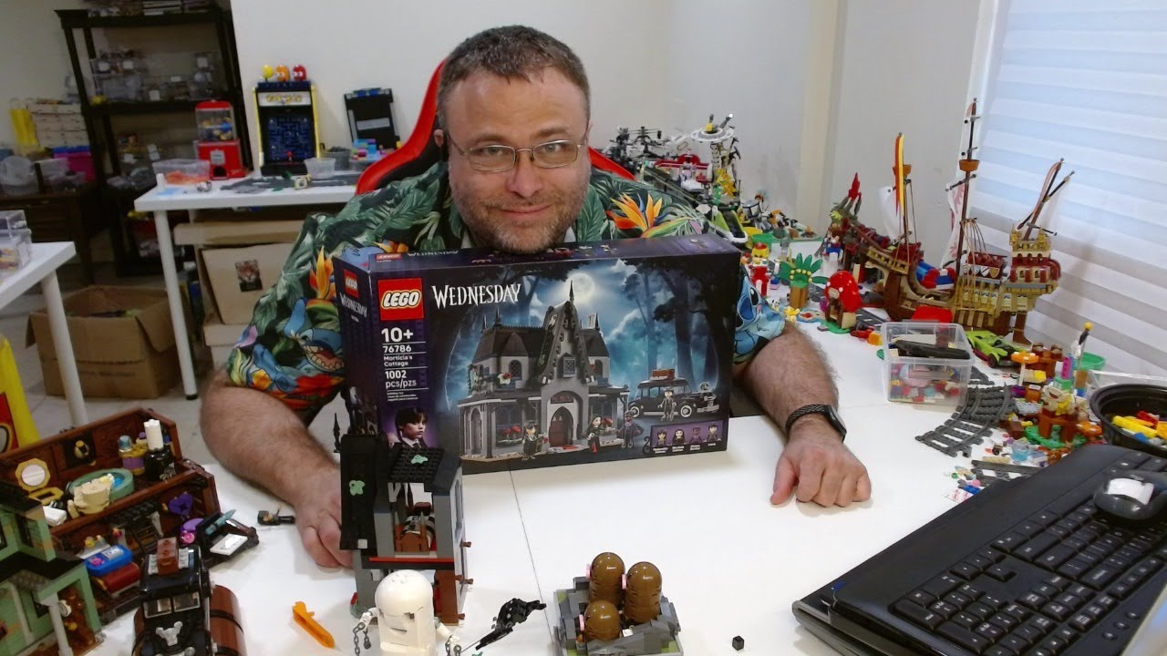 Join me and talk while I build Wednesday Addams - YouTube