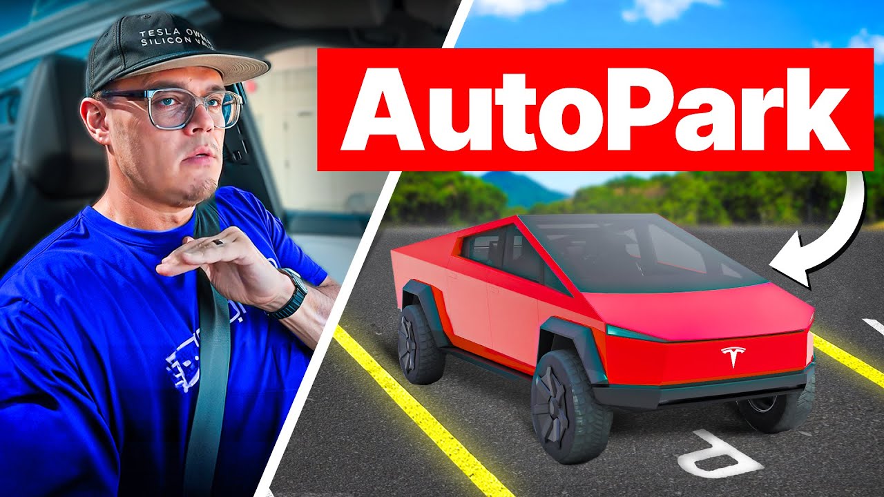 CYBERTRUCK CAN PARK ITSELF: The biggest Cybertruck update YET - YouTube