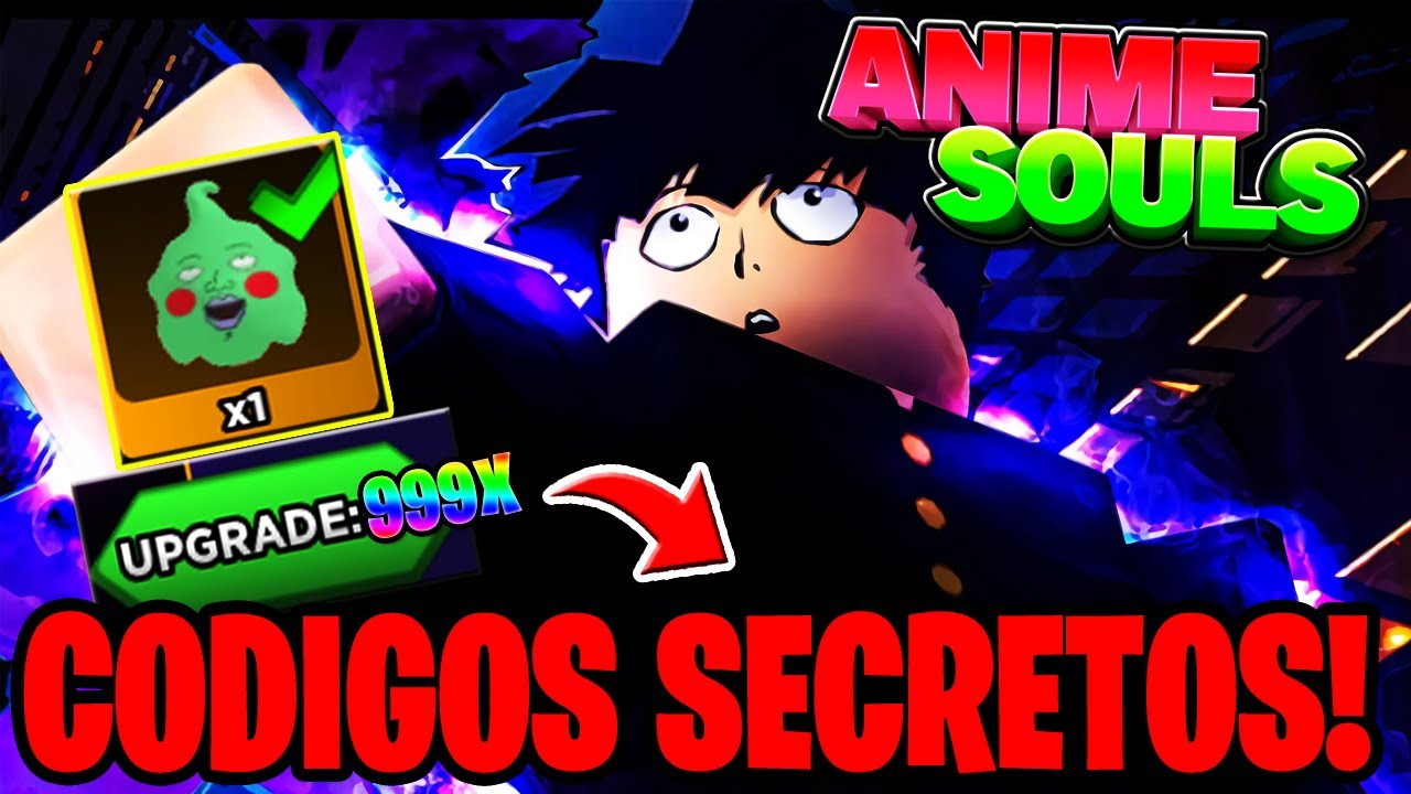5 NOVOS CODIGOS SECRETOS + NOVO ACESSORIO 100X POWER! Anime Souls ...