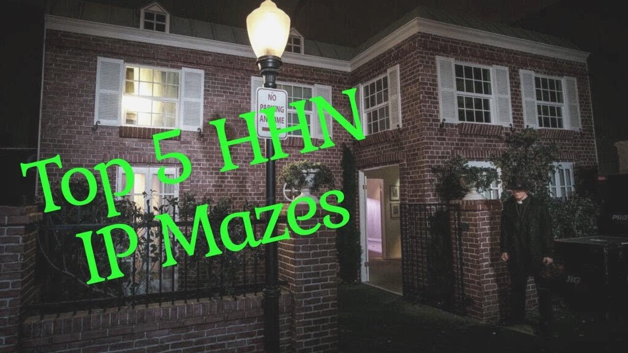 Top 5 HHN IP Mazes of All Time - YouTube