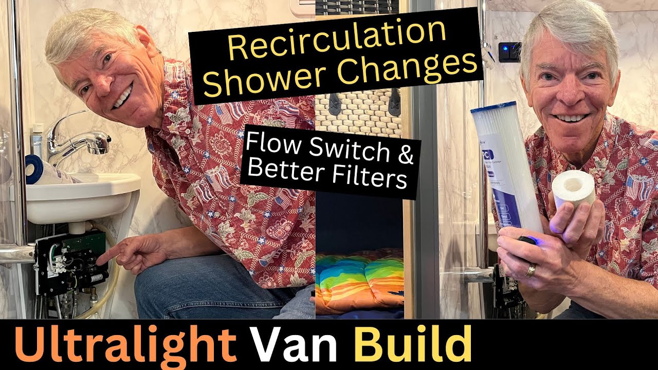Recirculating shower design changes. - YouTube