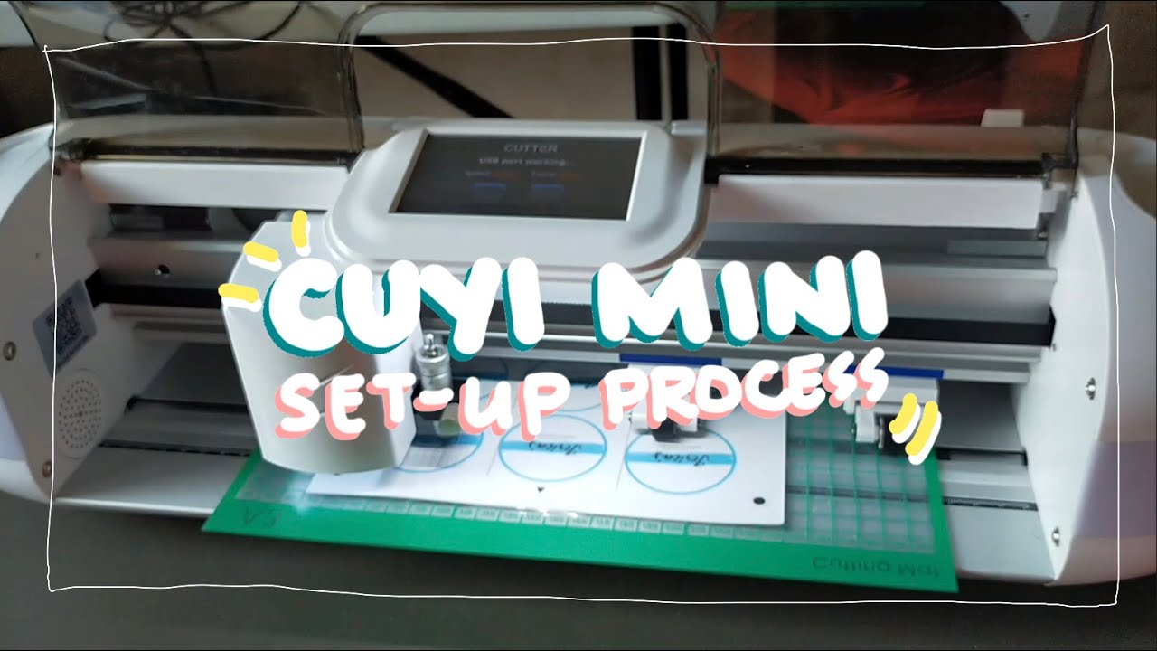 Cuyi Mini Set-Up Process | Cuyi | Sign Master| Customized Sticker Order ...