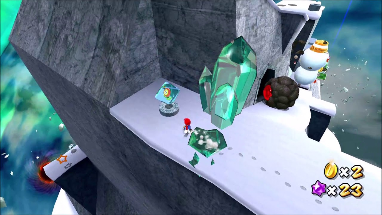 Super Mario Galaxy - Freezeflame Galaxy - Conquering the Summit - YouTube