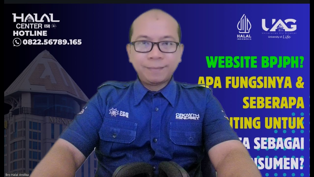 #76 PENTING GAK SIH WEBSITE BPJPH UNTUK KITA SEBAGAI KONSUMEN? - YouTube