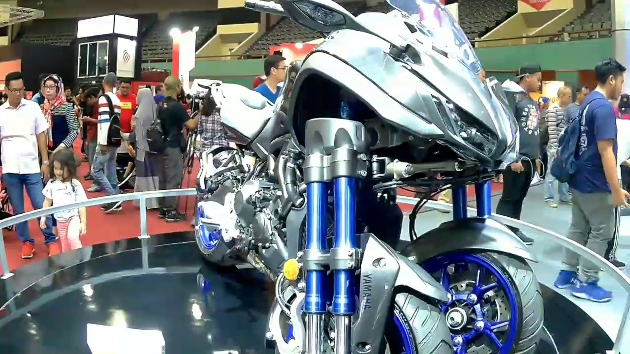 Yamaha Niken 2018, Moge Roda Tiga Dari Yamaha | IMOS 2018 - YouTube