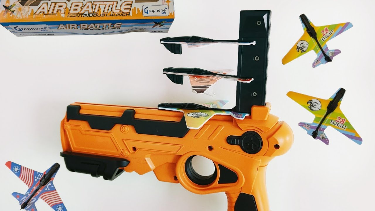 Air Battle Gun Toy Unboxing, Review and Testing | Toy Gun | VU Toys ...