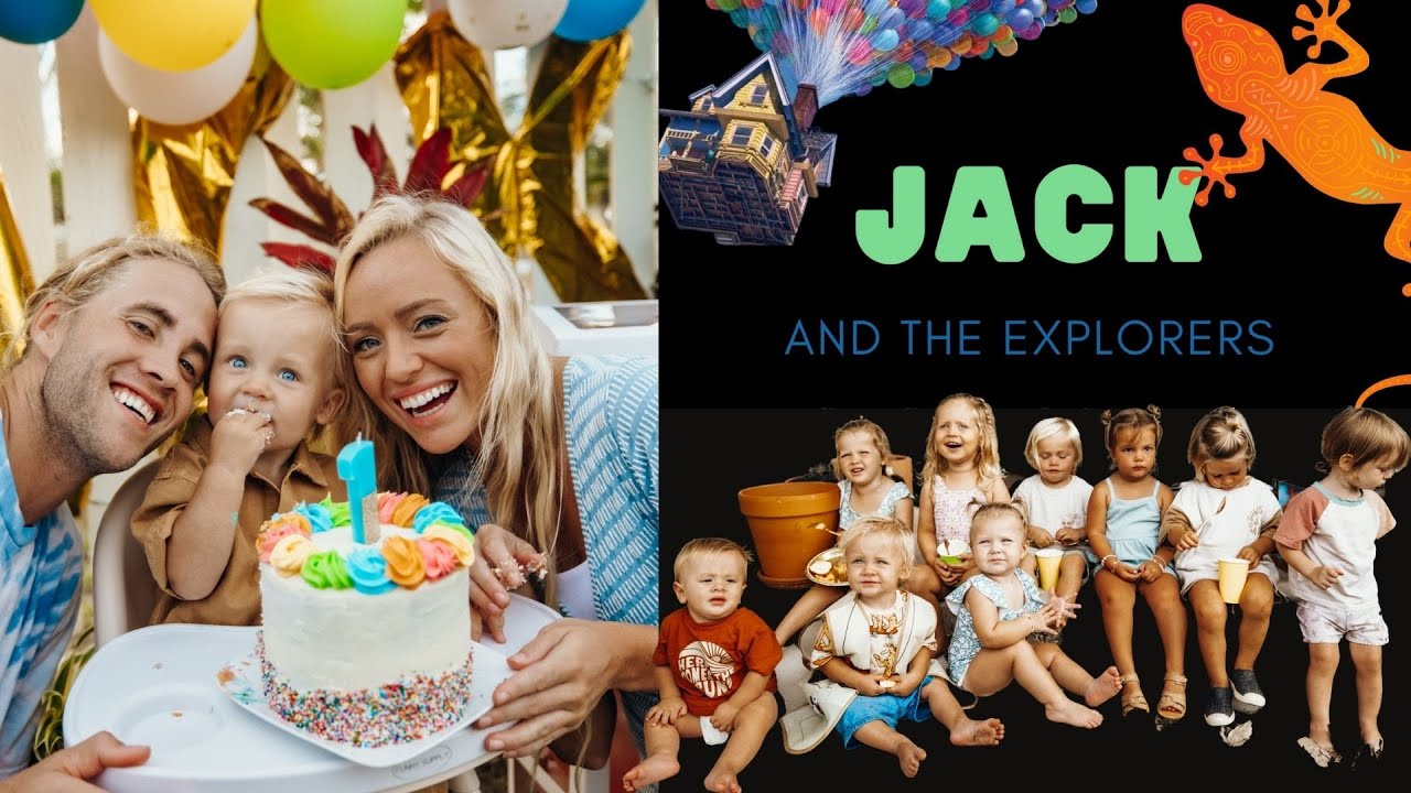 JACK TURNS ONE! Baby boy's FIRST BIRTHDAY PARTY - YouTube