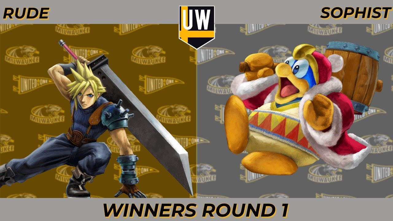 RUDE (Cloud) vs Sophist (King Dedede) - Cream City Clash 24 Winners R1 ...