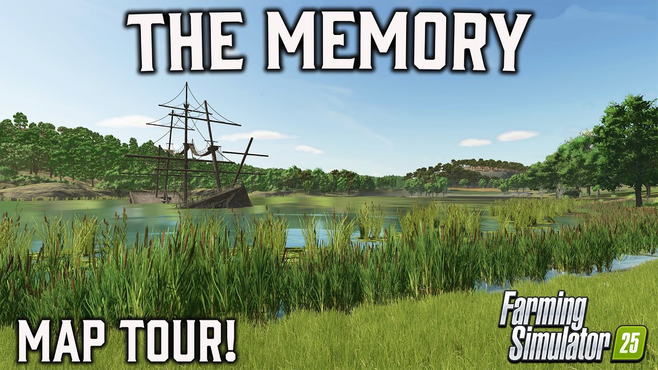 “The MEMORY” MAP TOUR! ON Farming Simulator 25 (Review) PS5. - YouTube