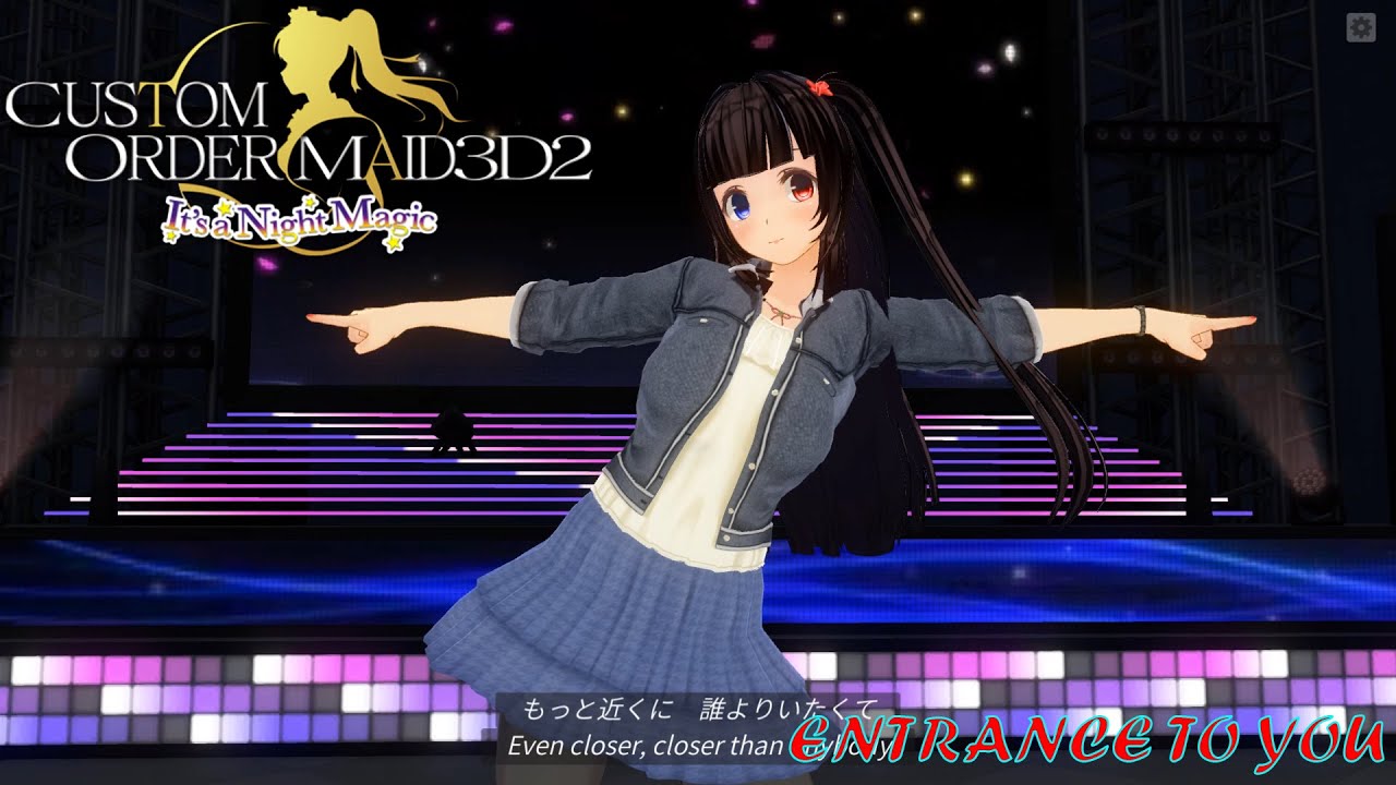 CUSTOM ORDER MAID 3D2 It's a Night Magic ENTRANCE TO YOU [Rikka] - YouTube