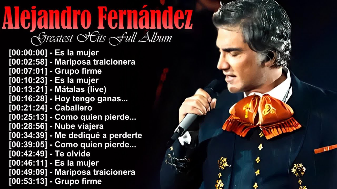 Alejandro Fernández 🌹 The Latin Voice That Turns Pain Into Poetry and ...