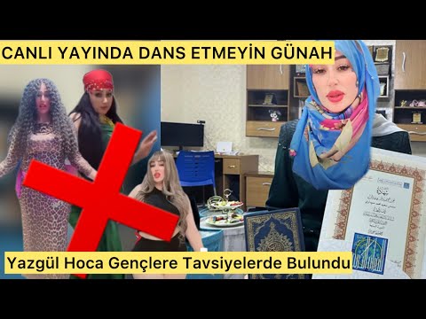 Yazgül Hoca Canlı Yayında Dans Edip Açık Giyinenleri Eleştirdi( Bir yerden tanıdık geliyor ama :)