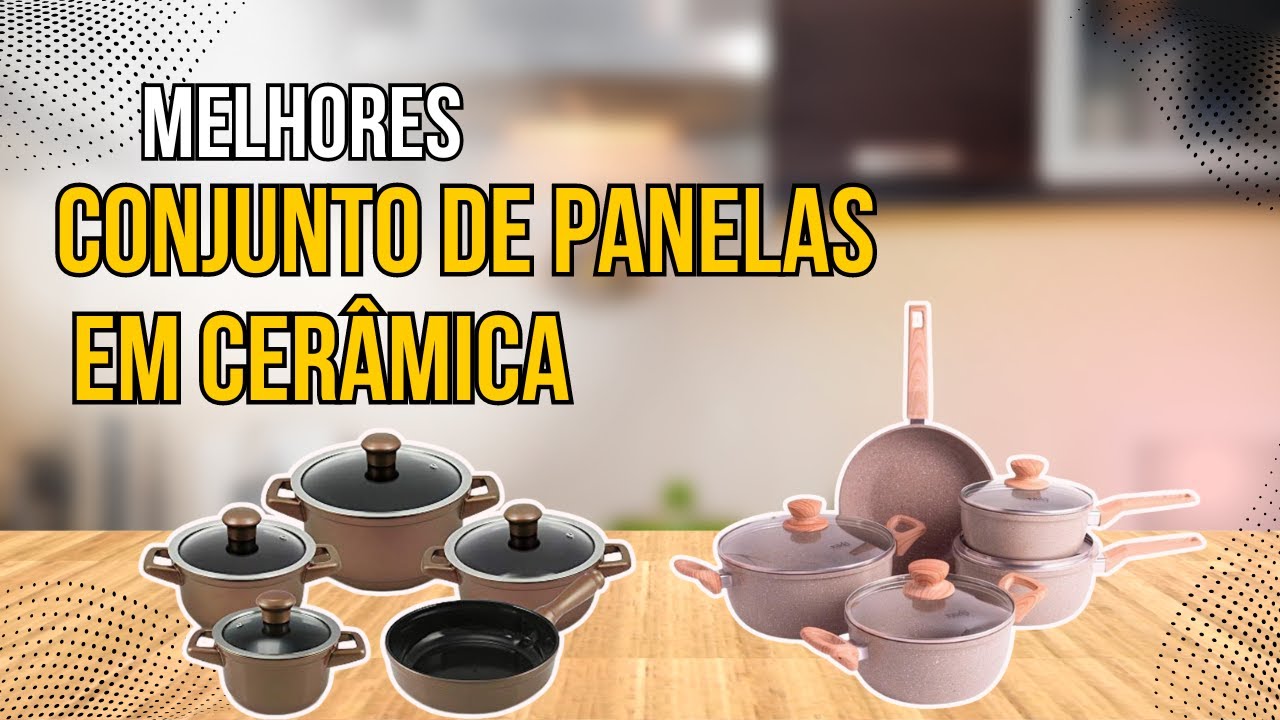 Top 3 Melhores Conjuntos de Panelas de Cerâmica em 2024 - Conjuntos de ...
