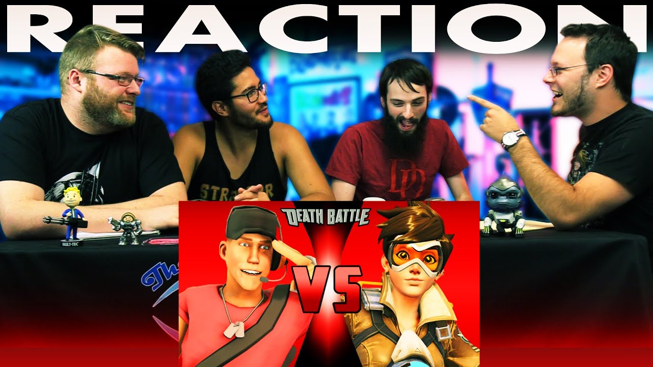 Tracer VS Scout Death Battle REACTION!! - YouTube