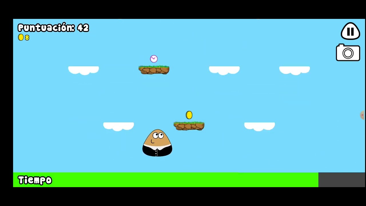 Speed Run 2° - Pou - Sky Hop #WR #Pou #shorts - YouTube