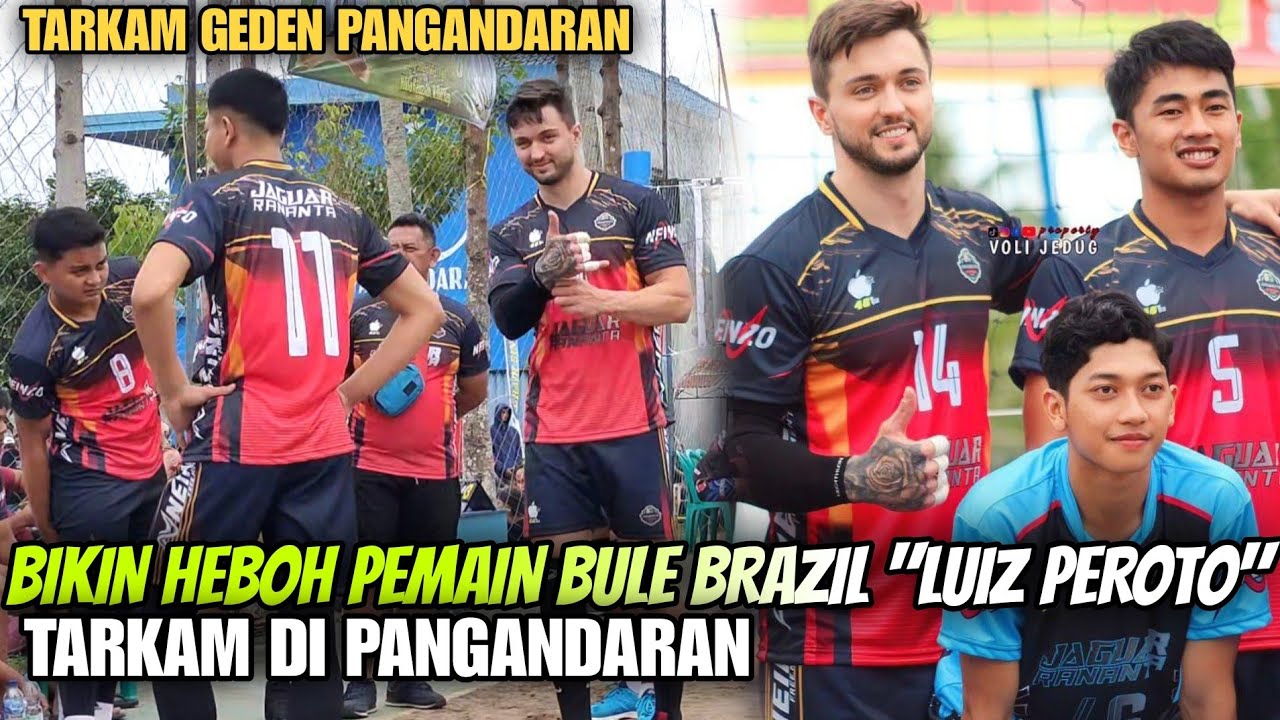 JAGUAR RANANTA boyong pemain bule brazil LUIZ PEROTTO hebohkan penonton ...