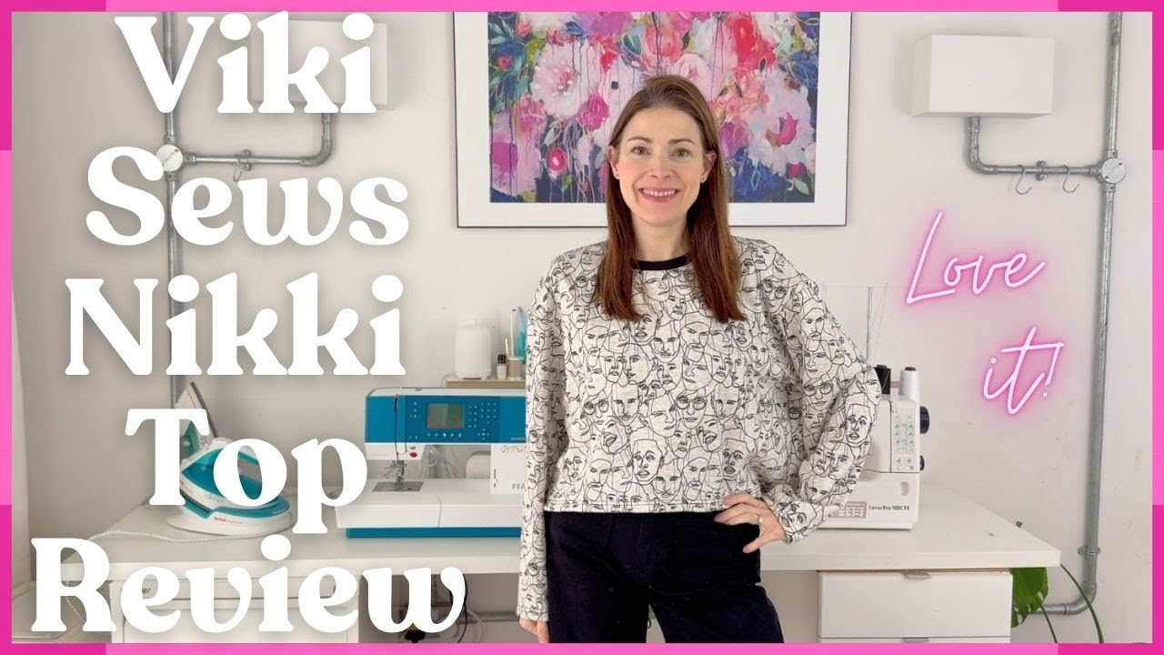 An Honest Review of the FREE VikiSews Nikki Sweatshirt Sewing Pattern # ...