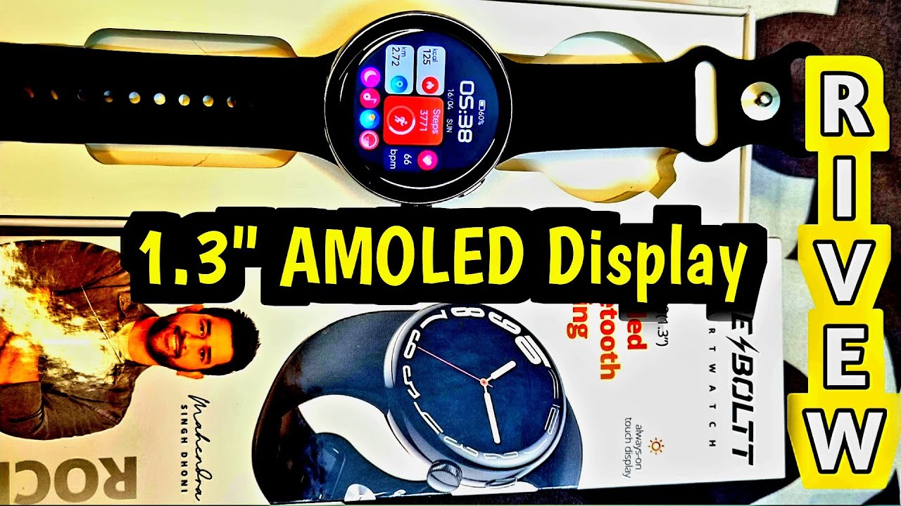Fire Boltt Rock Smartwatch 1.3 AMOLED Unboxing | Full Review Tamil ...
