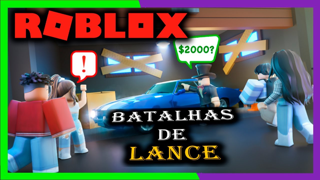 Batalhas de Lance | Quem DÁ mais GANHA !! - Roblox - YouTube