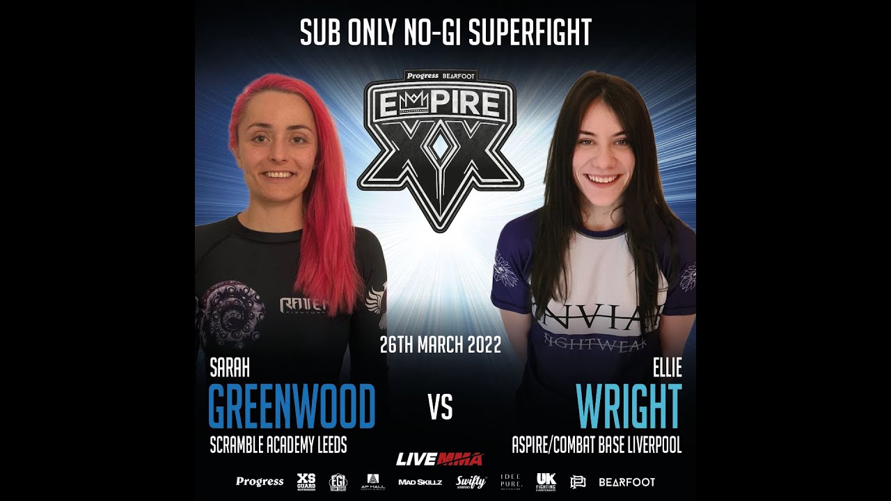 EG20 - Sarah Greenwood (Scramble Academy Leeds) vs Ellie Wright (Aspire/Combat Base Liverpool ...