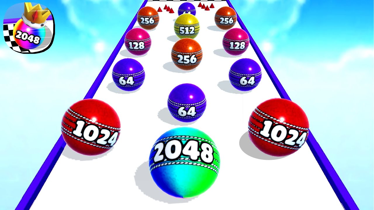 Ball Merge 2048 - All Levels Ball Gameplay Android, iOS ( Level 3355 - 3365 ) - YouTube