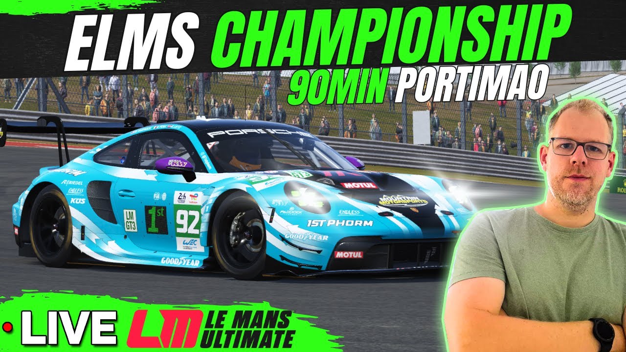 🔴[LIVE LMU] Wir starten die Runde nächste ELMS Championship ...