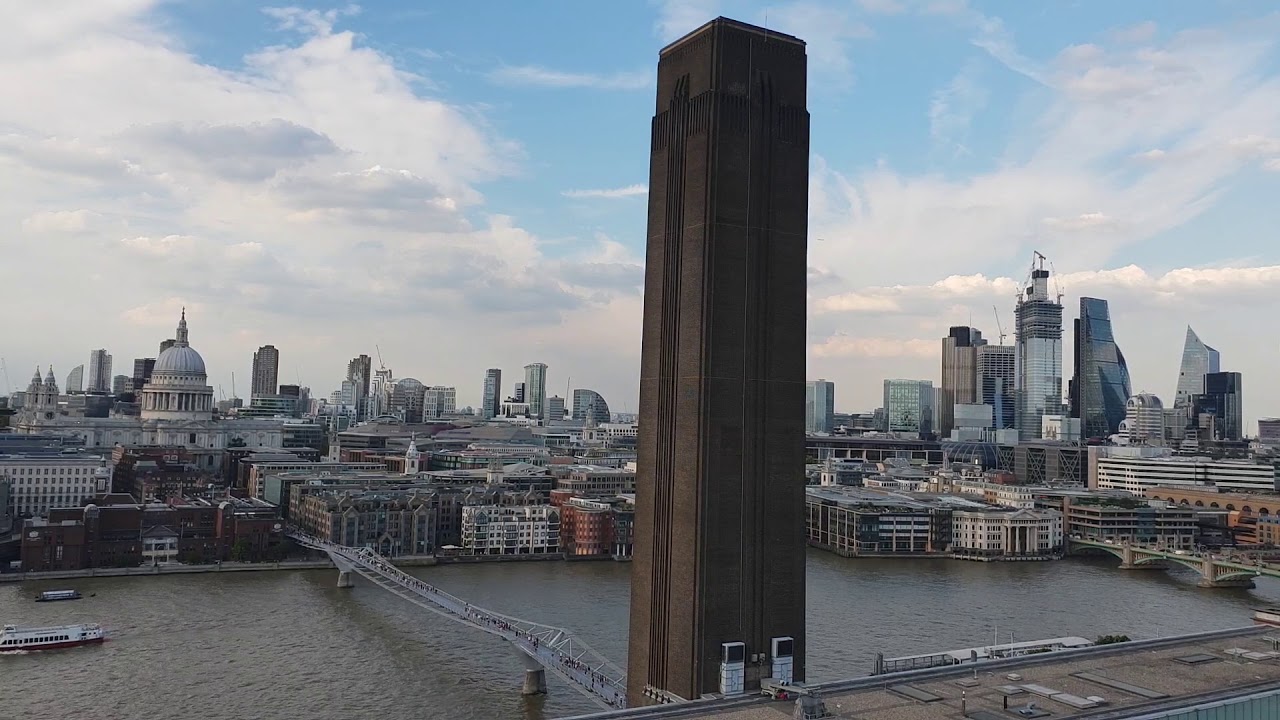 View from the 10th floor of Tate Modern - YouTube