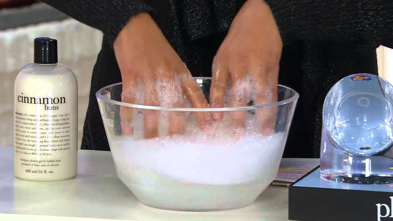 philosophy super-size snowman shower gel 32 oz. with Rachel Boesing ...