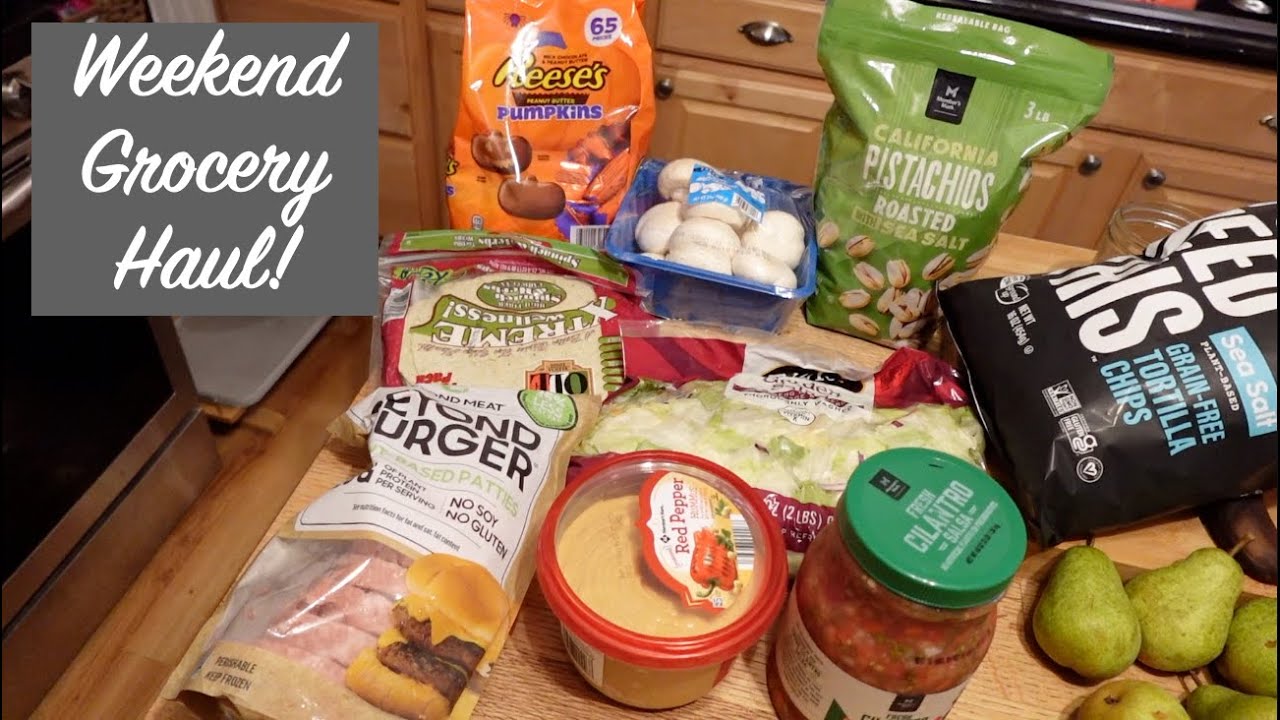 Weekend Grocery Haul! - YouTube