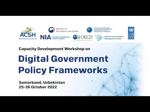 Capacity Development Workshop on "Digital Government Policy Frameworks ...