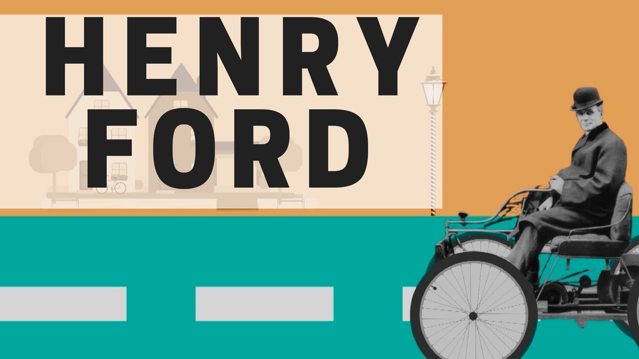 A Tribute to Henry Ford | Henry Ford | Ford Motor | Pioneer of Moving ...
