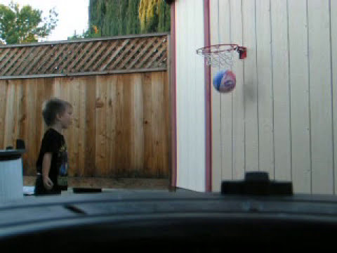 RILEY PLAYING BASKETBALL - YouTube