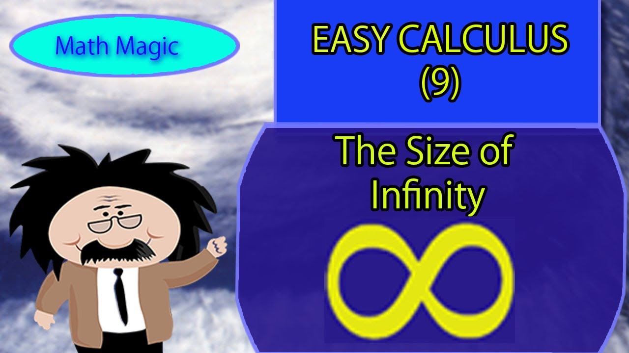 Dr. Lee's Math Series, Easy Calculus (9) - The Size of Infinity - YouTube