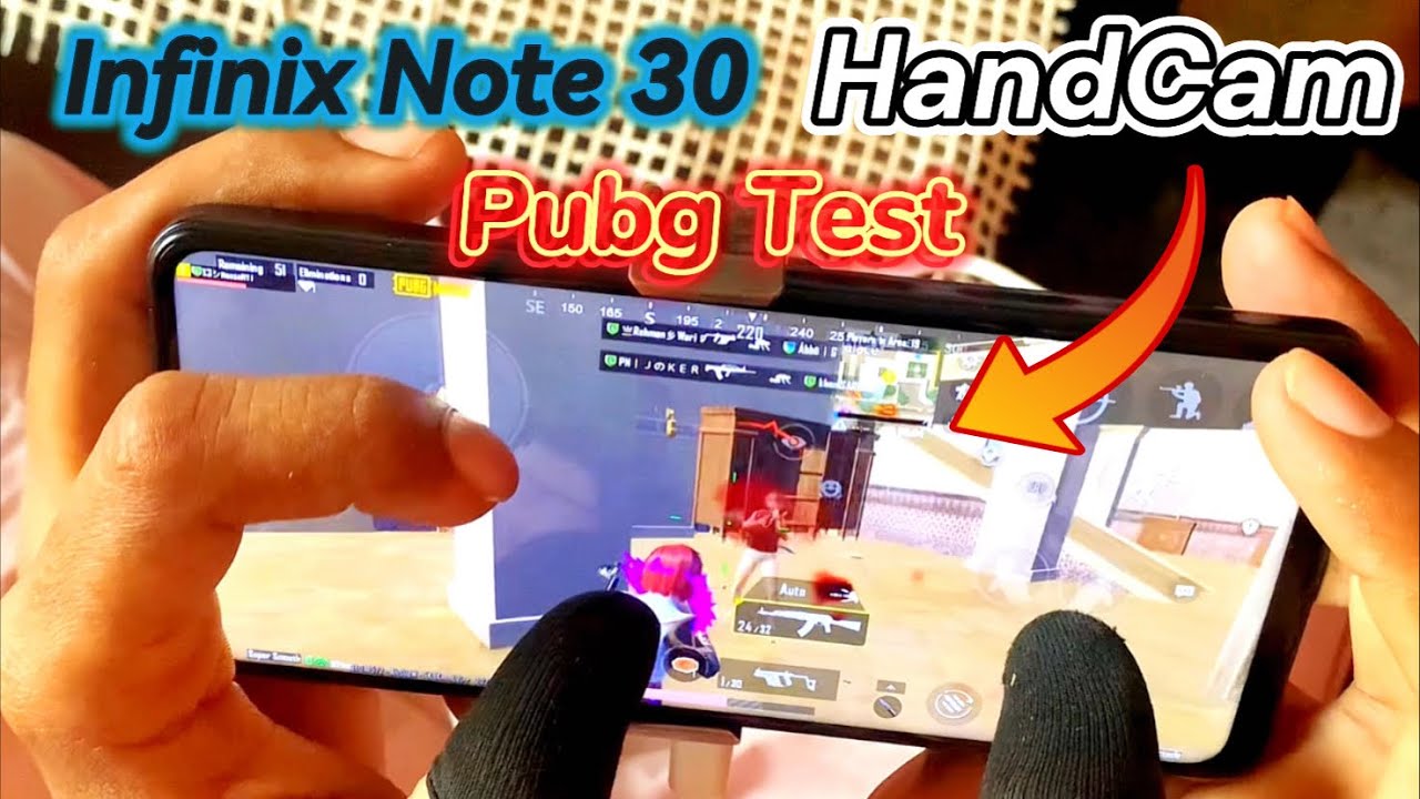 Infinix note 30 pubg handcam / Infinix note 30 pubg test 2024 ! Infinix ...
