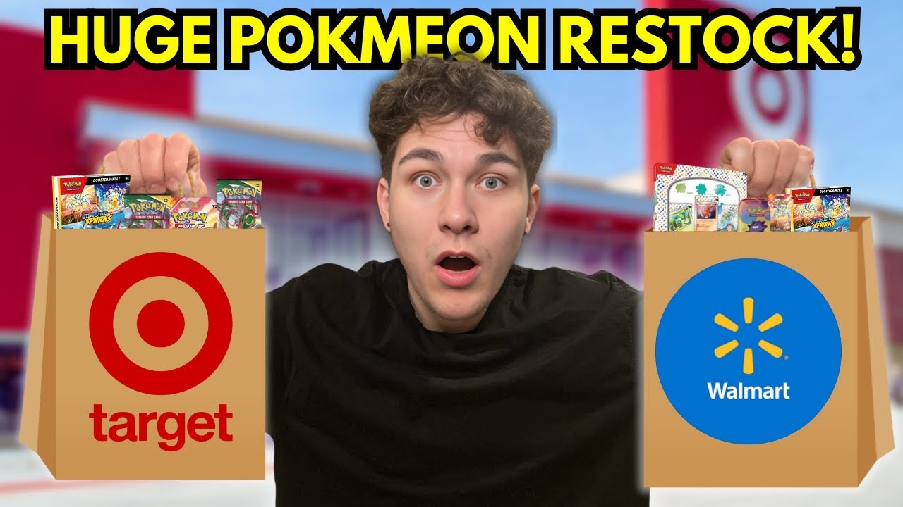 I Found A MASSIVE Pokemon RESTOCK (151, Evolving Skies, & Surging Sparks) - YouTube