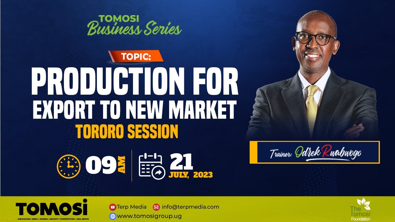 Production for Export to New Markets Tororo Part 1 - YouTube