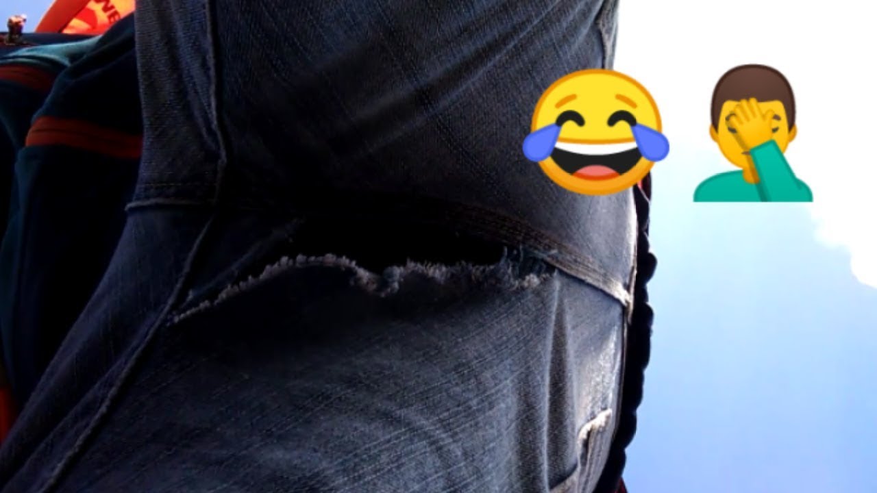 I RIPPED MY PANTS... AGAIN!!! - YouTube