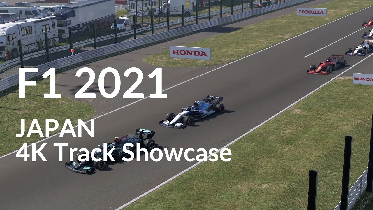 F1 2021 - 4K 60fps Track Showcase (No Commentary) - Japan - YouTube