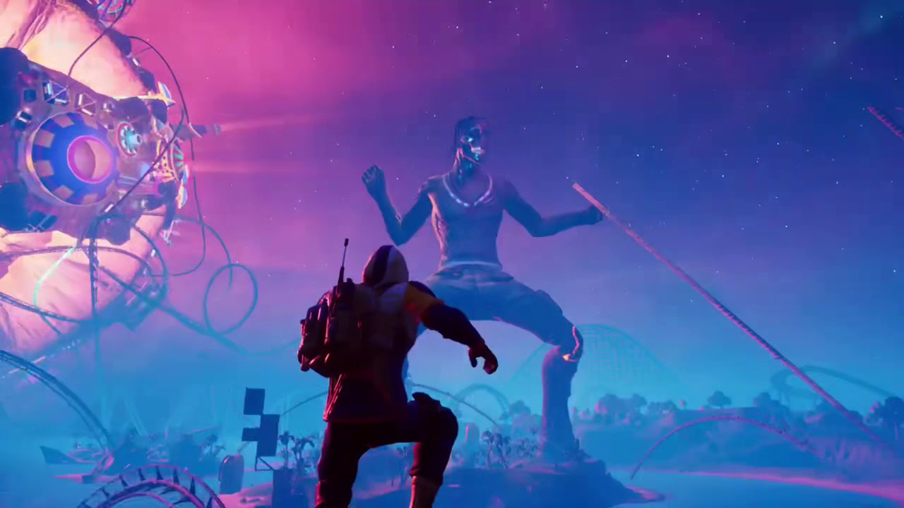 Fortnite Travis scot live event - YouTube