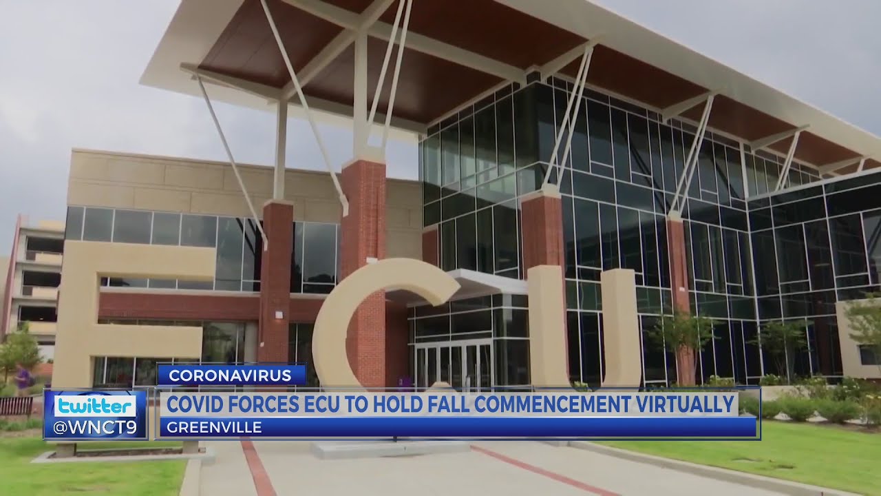 Virtual address, ECU announces 2020 fall commencement - YouTube