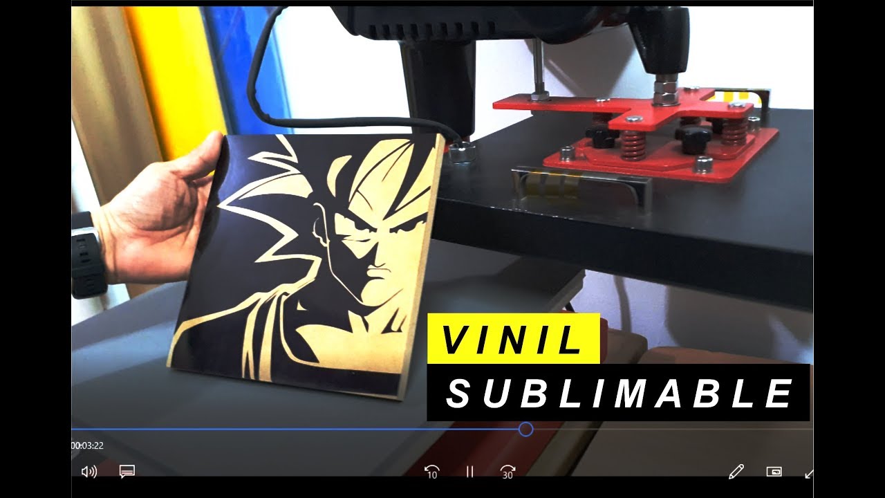 Tutorial: cómo aplicar Vinilo Sublimable - YouTube