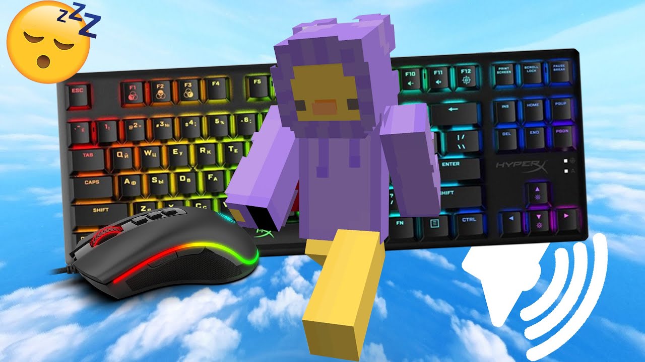 Keybord + Mouse Sounds ASMR Bedwars *sleep* | Minecraft Pika Bedwars ...