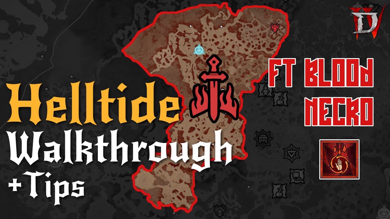 Chill Helltide Walkthrough - 175 cinders under 10 mins ft. Blood Surge ...