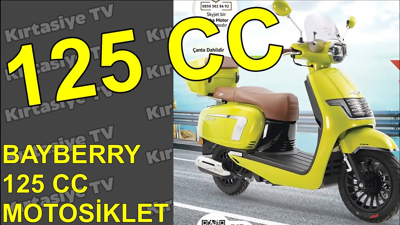 BAYBERRY 125 CC MOTOSİKLET 27 EYLÜL 2024 BİM - SKYJET KUBA MOTOR - YouTube