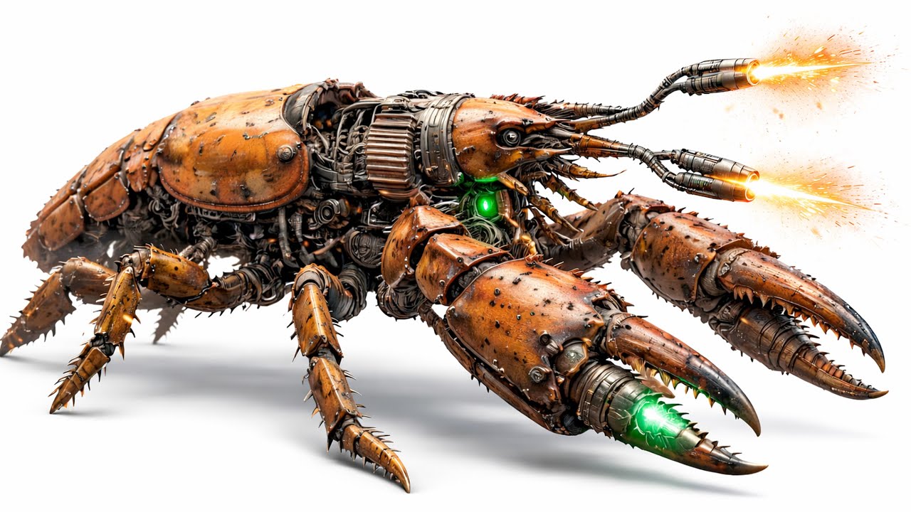 A Man Transforms Dead Animals into Astonishing ROBOTS | Cyborg King ...