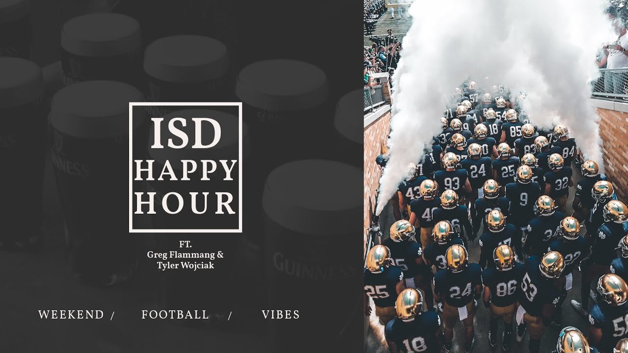 Notre Dame Football Happy Hour Live Show | Hit and Hustle - YouTube