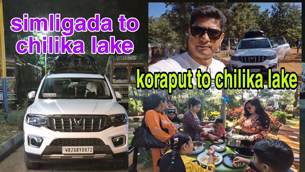 Koraput to Barkul Chilika Lake Road Trip || Simligada Koraput to Barkul ...