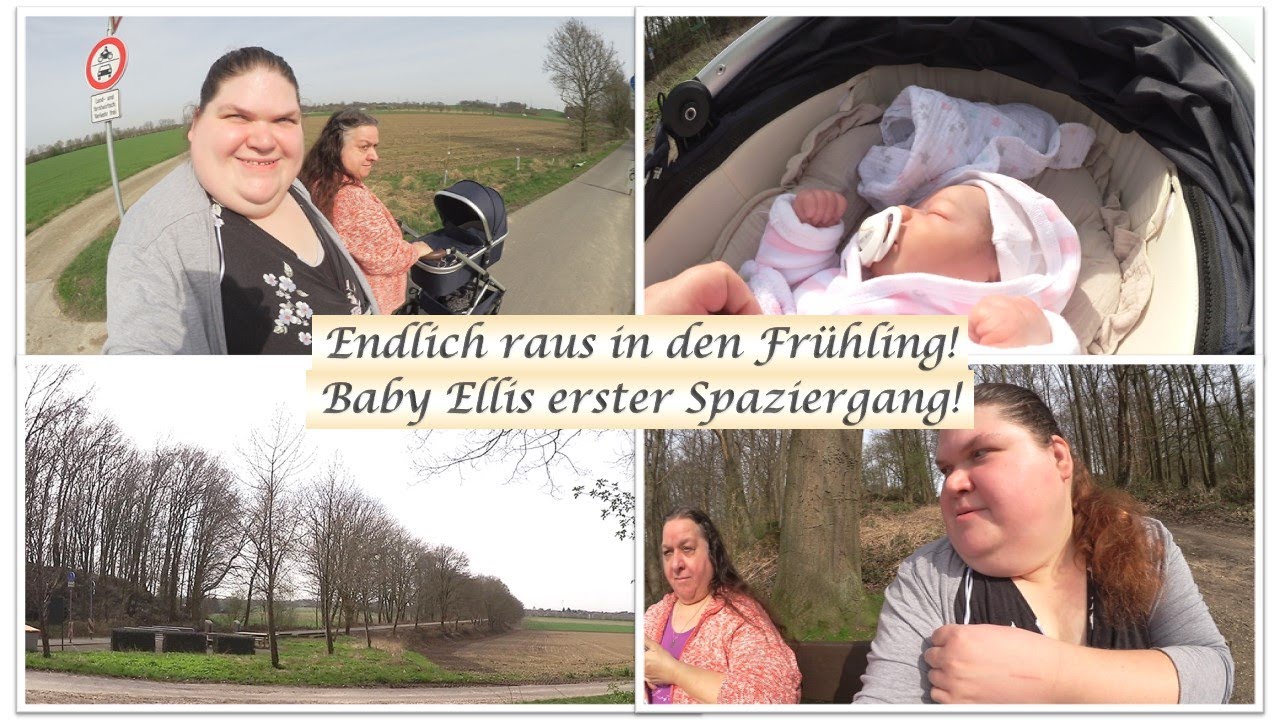 Baby Ellys erster Spaziergang! || Endlich raus! || Reborn Baby Deutsch ...