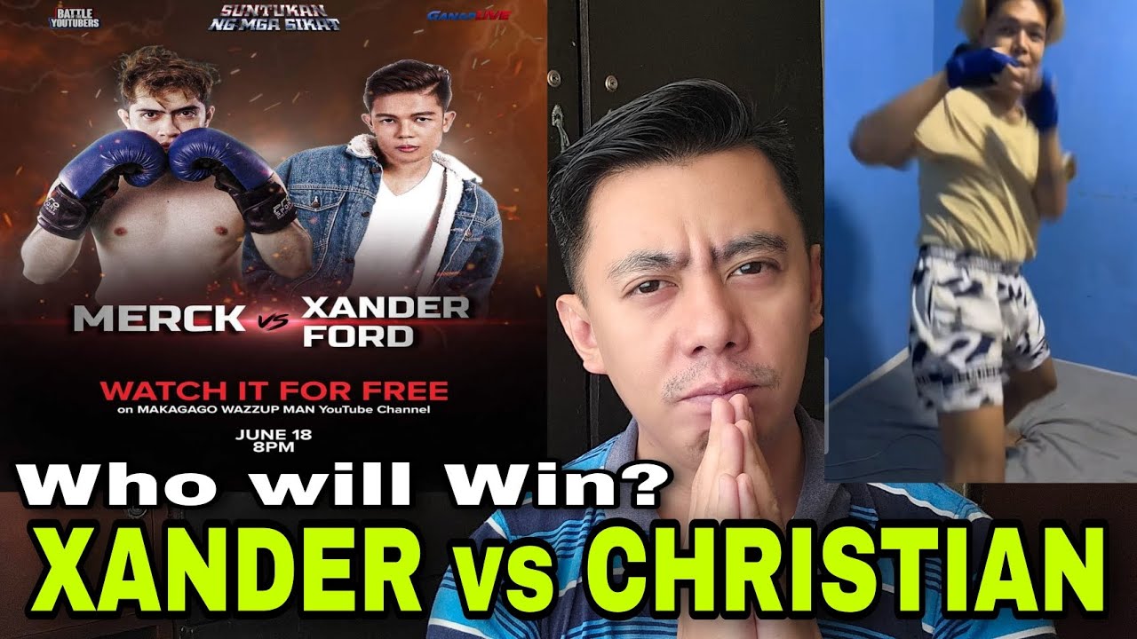 WHO WILL WIN? Boxing Match ni Xander Ford vs Christian Merck Grey | YouTuber Battle - YouTube