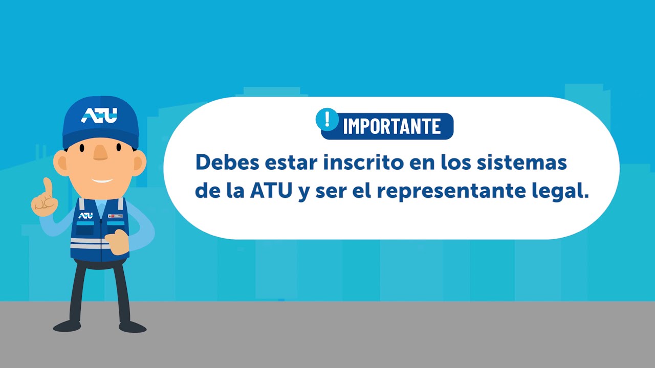 ATU | CREAR CUENTA DE USUARIO EN PLATAFORMA VIRTUAL - YouTube
